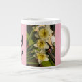 Happy Easter with beautiful daffodils Large Coffee Mug | Zazzle