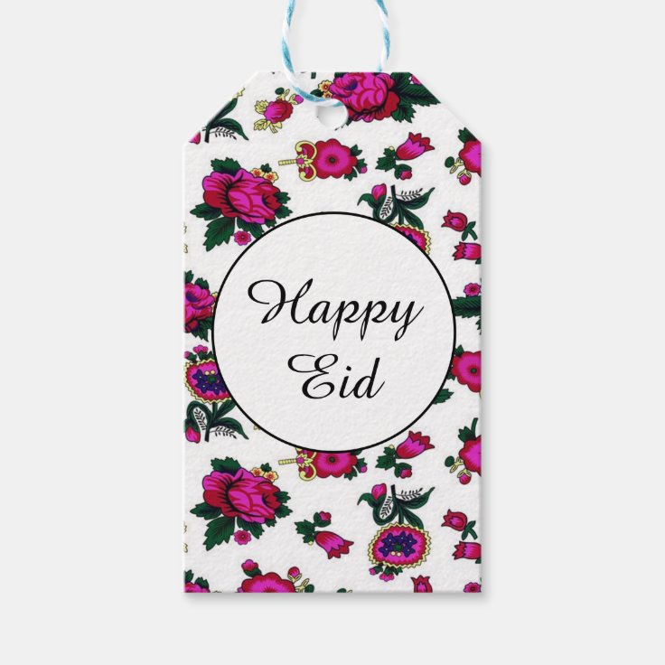 Happy Eid Gift Tags | Zazzle