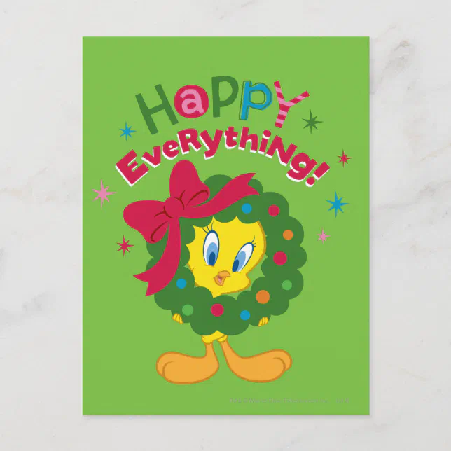 Happy Everything Holiday Postcard | Zazzle