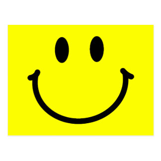 Happy Face Postcards | Zazzle