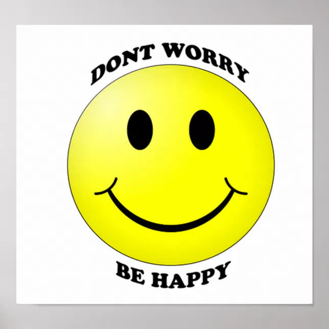 Happy Face Poster | Zazzle