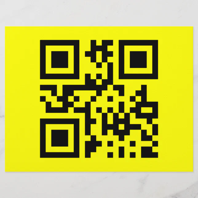 ☺ Happy Face Smiling Emoji -- QR Code Flyer | Zazzle