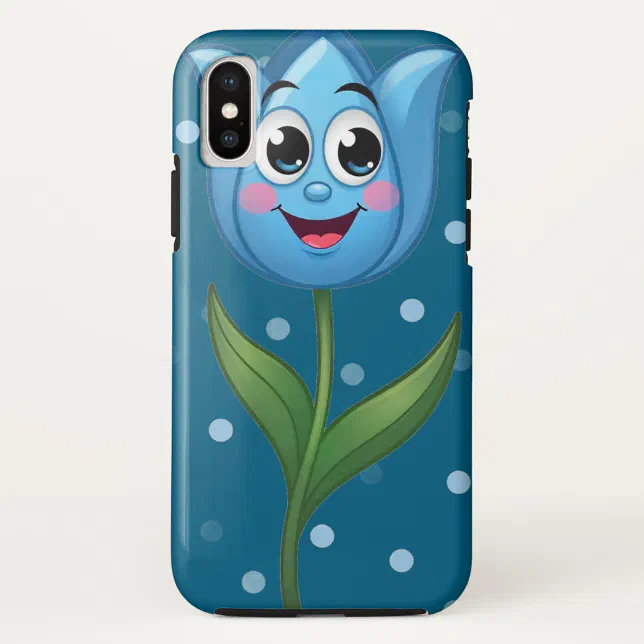 Happy Face Tulip iPhone / iPad case | Zazzle