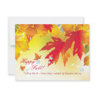 Happy Fall! Beautiful Autumn Postcards | Zazzle