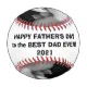 Happy Father's Day Baseball with Custom Pics | Zazzle