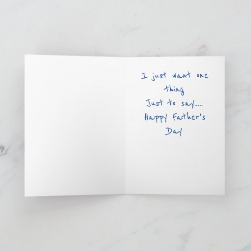 ***HAPPY FATHER'S DAY*** DAD IGNORING ME? CARD | Zazzle