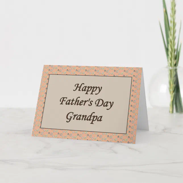 Happy Father's Day Grandpa Card | Zazzle