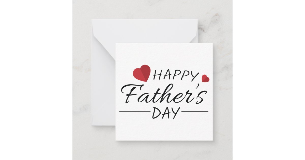 Happy Father's Day Note Card | Zazzle
