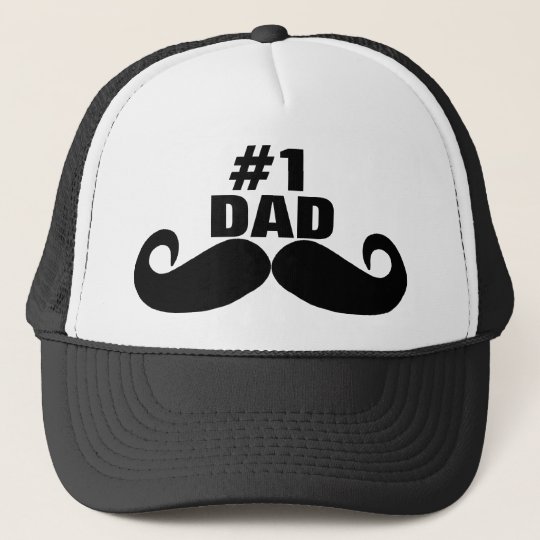 Happy Father's Day - Number 1 Dad - #1 Dad Hat | Zazzle.com