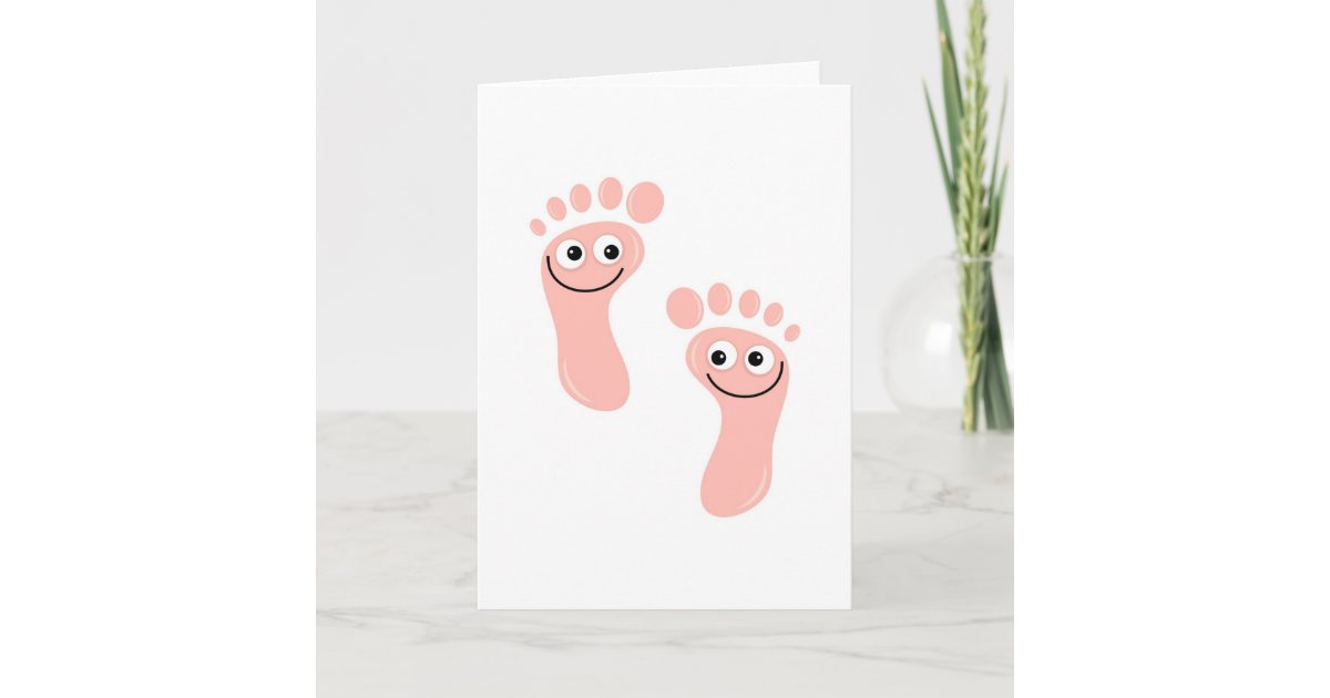 Happy Feet Card | Zazzle