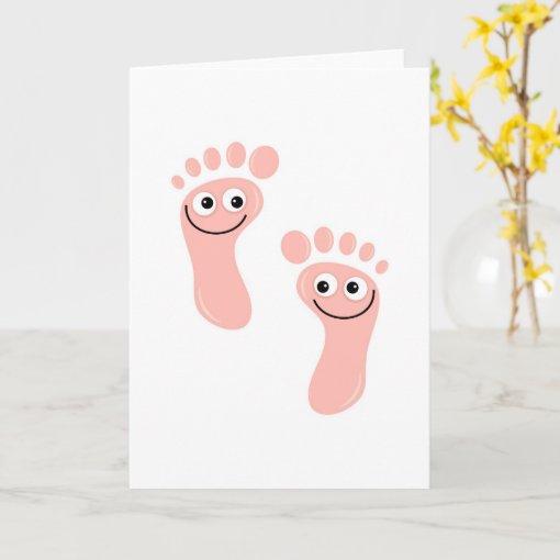 Happy Feet Card | Zazzle