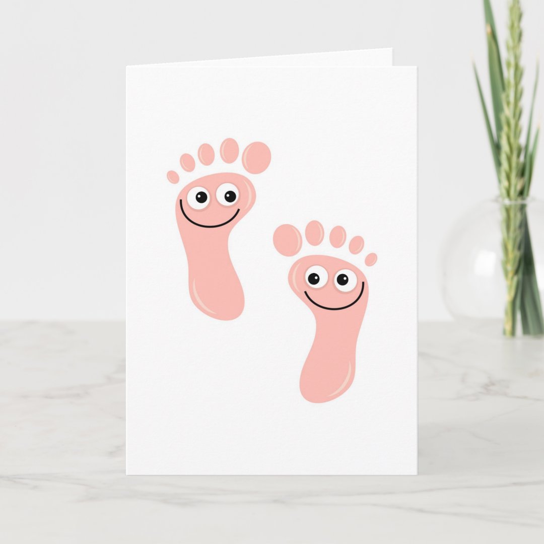 Happy Feet Card | Zazzle