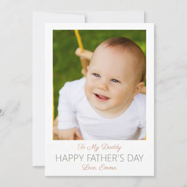 Happy First Father's Day From Baby | Zazzle