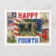 Happy Fourth Postcard | Zazzle