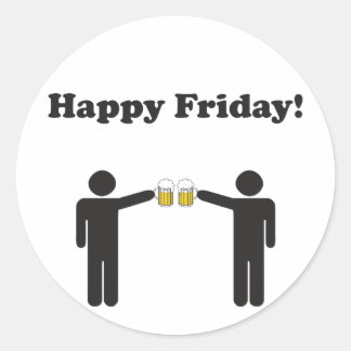 Happy Friday Stickers | Zazzle