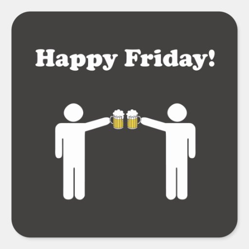 Happy Friday Sticker | Zazzle