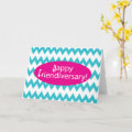 Happy Friendiversary Chevron Design Card | Zazzle