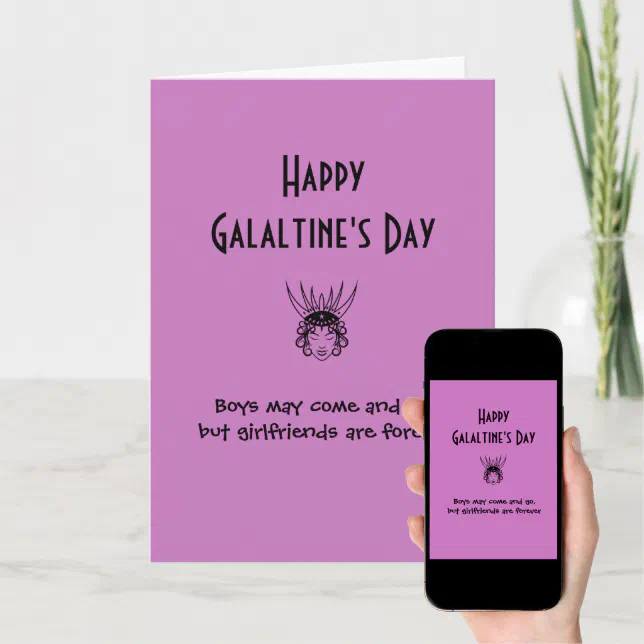 Happy Galantines' Day celebration card | Zazzle
