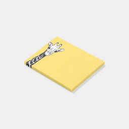 Happy Giraffe Post It Notes | Zazzle