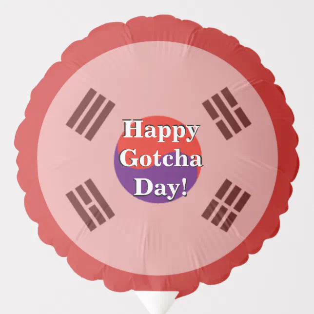 Happy Gotcha Day Balloon | Zazzle