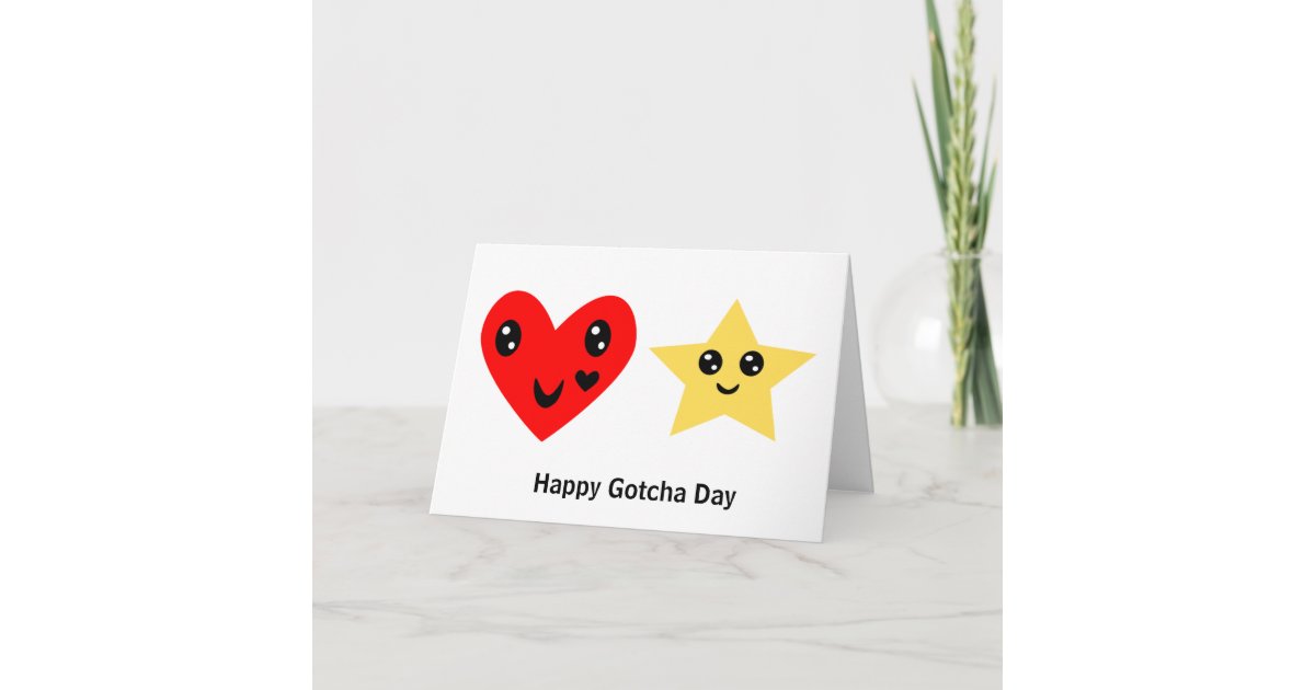 Happy Gotcha Day Card | Zazzle