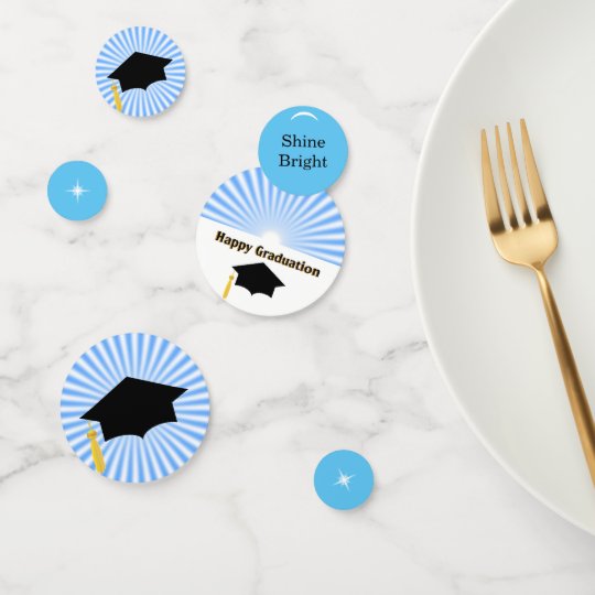 Happy Graduation Table Confetti | Zazzle.com