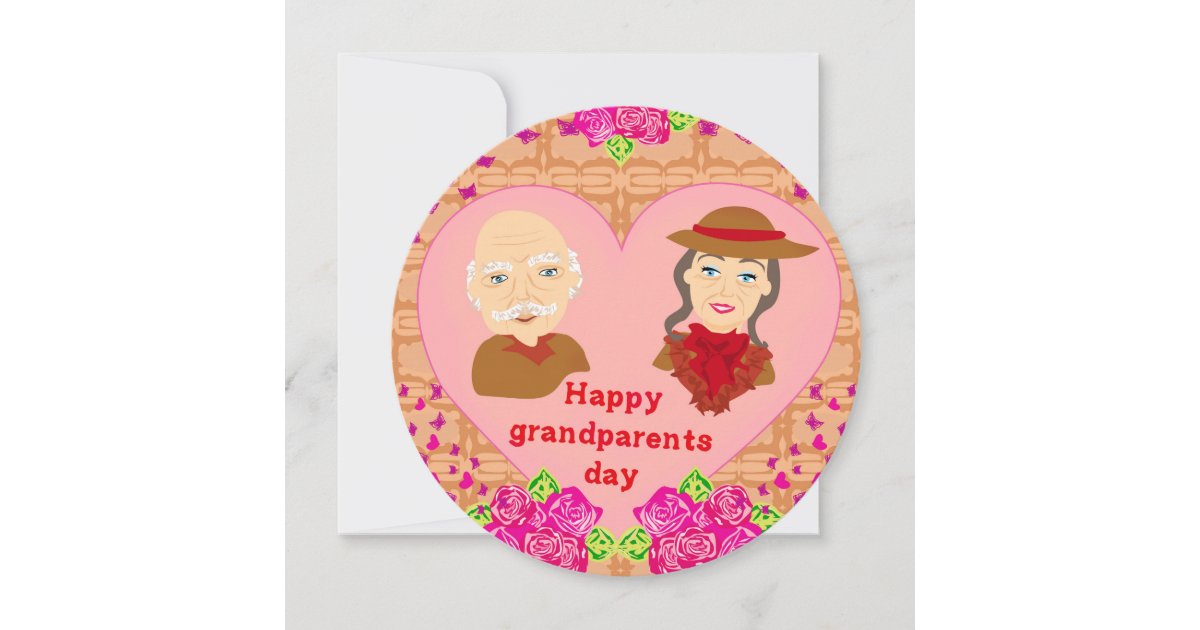 Happy grandparents day Invitation | Zazzle