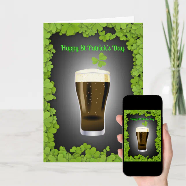 Happy Guinness day! Card | Zazzle