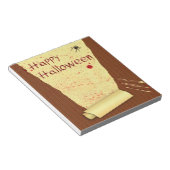 Happy Halloween Bloody Wallpaper Notepad | Zazzle