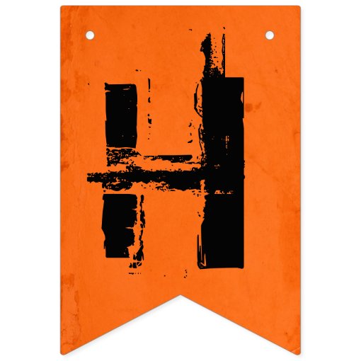 Happy Halloween Bunting Flags | Zazzle