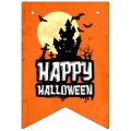 Happy Halloween Bunting Flags | Zazzle