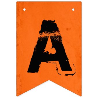 Happy Halloween Bunting Flags | Zazzle