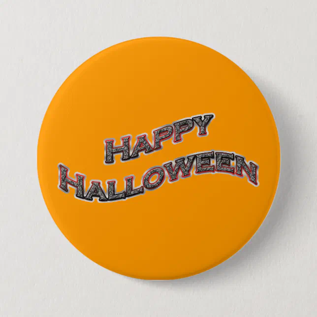 Happy Halloween Buttons | Zazzle
