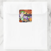 Happy Halloween Goblin Sheet Stickers Cute | Zazzle