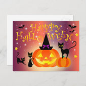 Happy Halloween Postcard | Zazzle