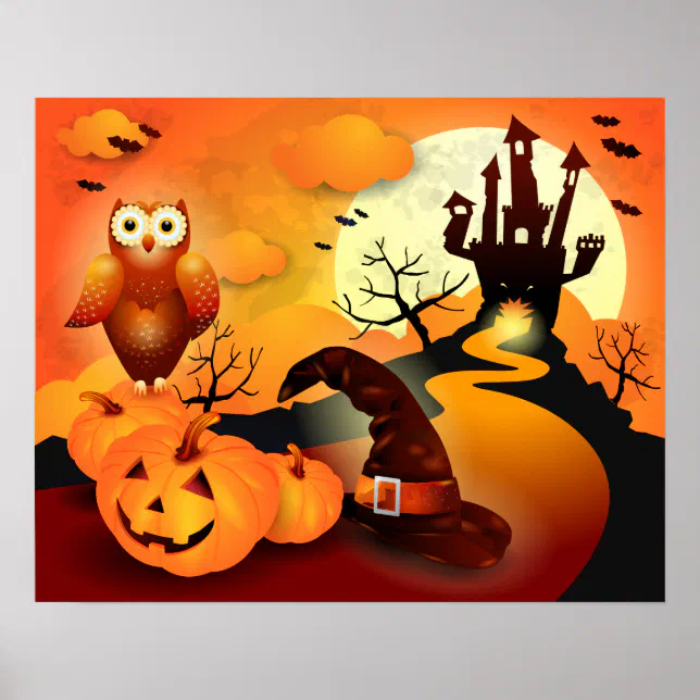 Happy Halloween! Poster | Zazzle