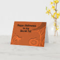 Happy Halloween Secret Pal Card | Zazzle
