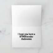 Happy Halloween Secret Pal Card | Zazzle