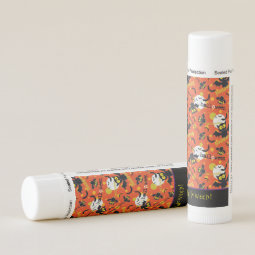 Happy Halloween Vampire Bat Lip Balm Party Favor | Zazzle