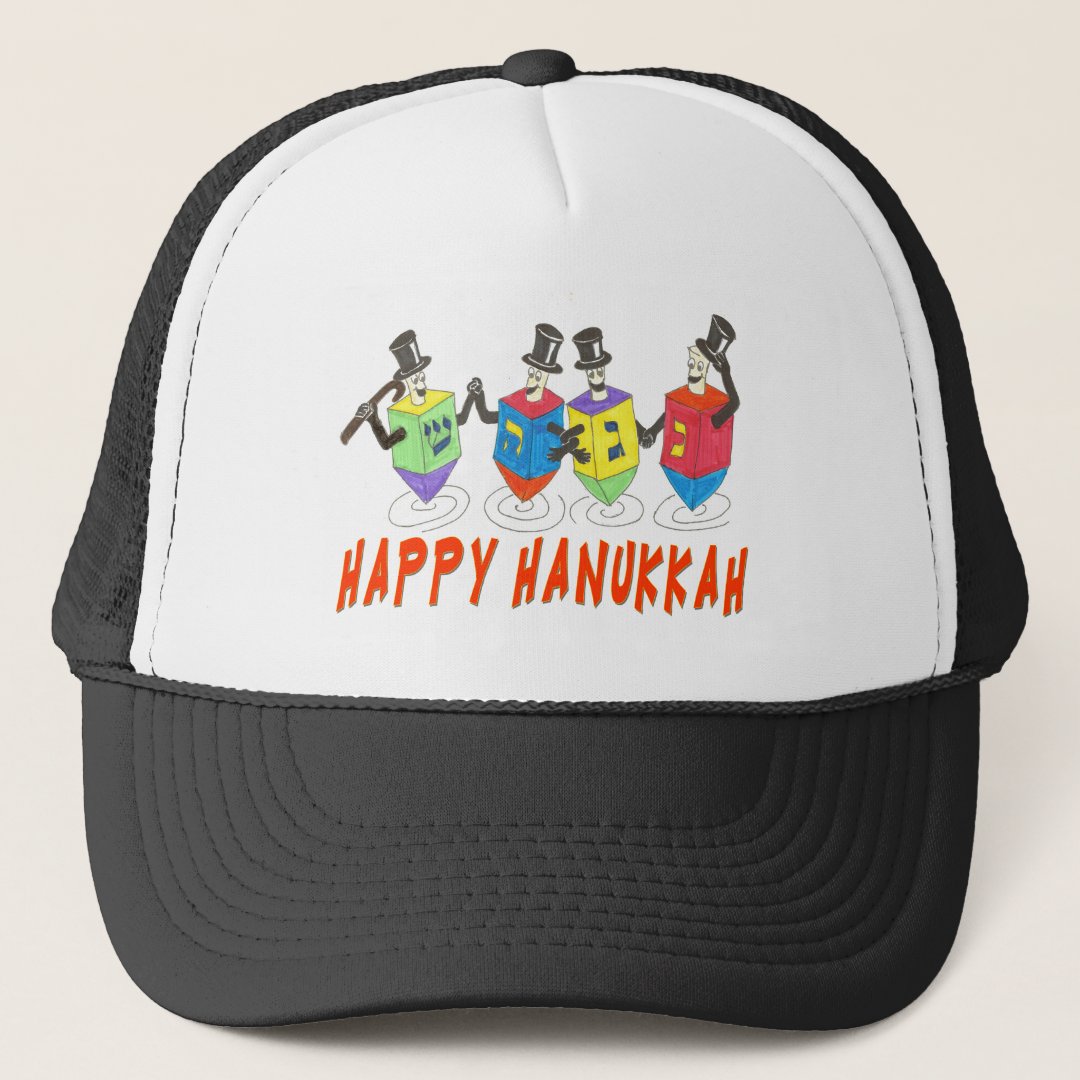 Happy Hanukkah HAT | Zazzle