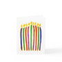 Hanukkah Menorah Moose Card | Zazzle