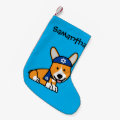 Happy Hanukkah Jewish Corgi Corgis Dog Puppy Small Christmas Stocking ...