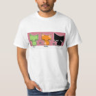 happy.happy.meh kitties - version 2! T-Shirt | Zazzle