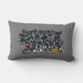Happy Haunting from Mickey and Friends Lumbar Pillow | Zazzle