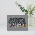 Happy Haunting from Mickey and Friends Postcard | Zazzle