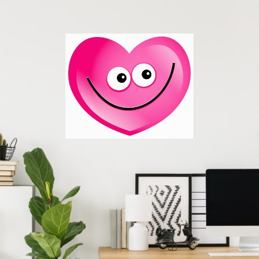 Happy Heart Poster | Zazzle