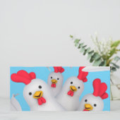 Happy hen clipart | Zazzle