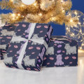Happy Hippos and Flowers Wrapping Paper | Zazzle