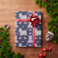 Happy Hippos and Flowers Wrapping Paper | Zazzle