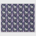 Happy Hippos and Flowers Wrapping Paper | Zazzle
